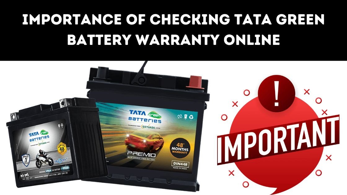 How To Check Tata Green Battery Warranty Online- in Minutes