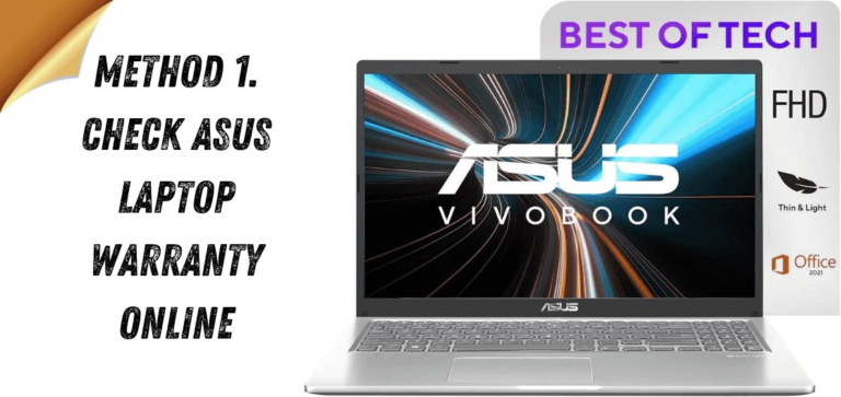 Check Asus Laptop Warranty - With Detailed Information